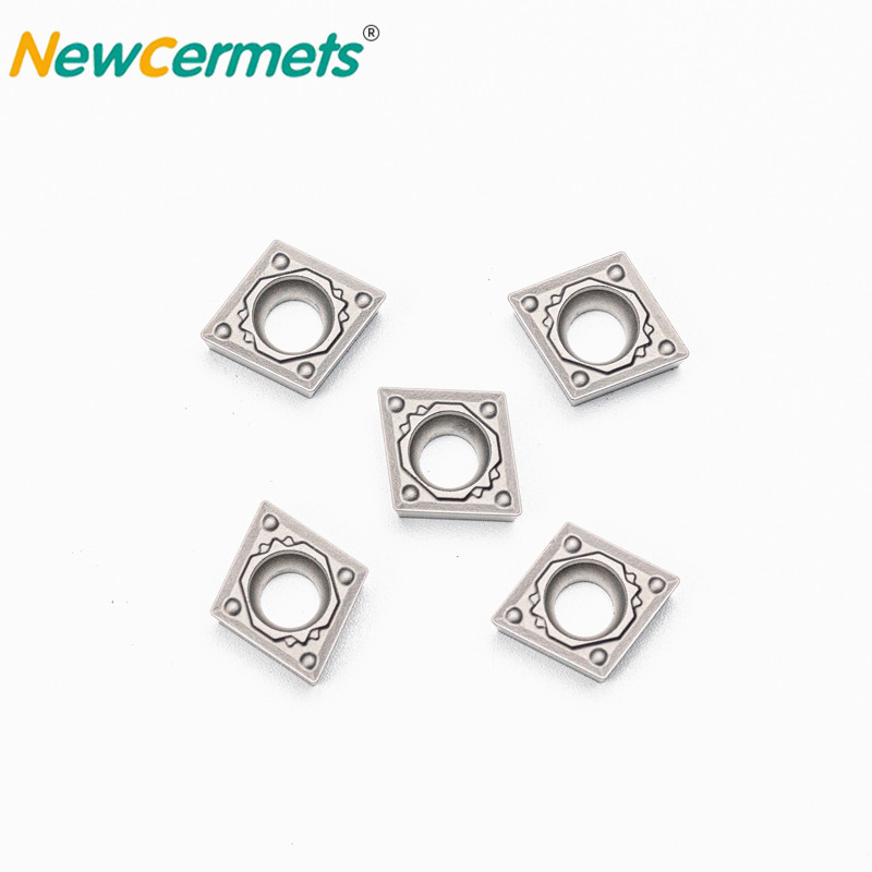 CNC cermet turning inserts CCMT series CCMT09T304-HQ with strong ... CNC cermet turning inserts CCMT series CCMT09T304-HQ with strong ...